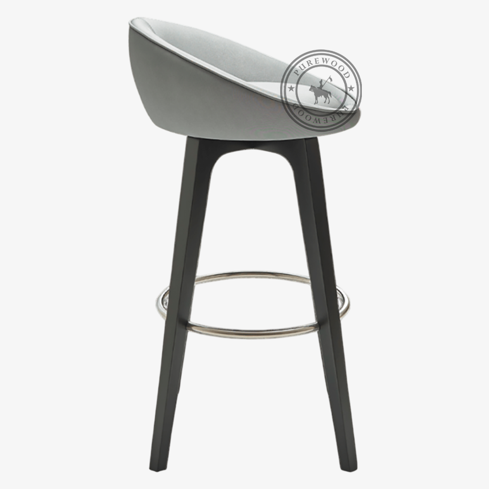 Shine Iris bar stool - The Purewood UAE